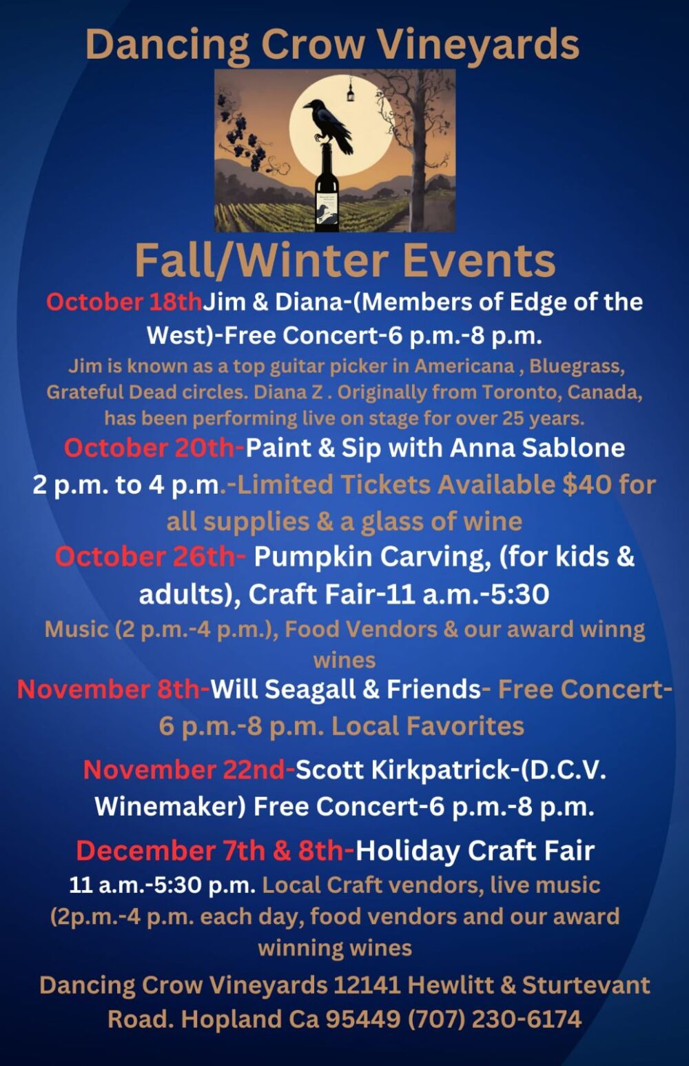 Dancing Crow Vineyards